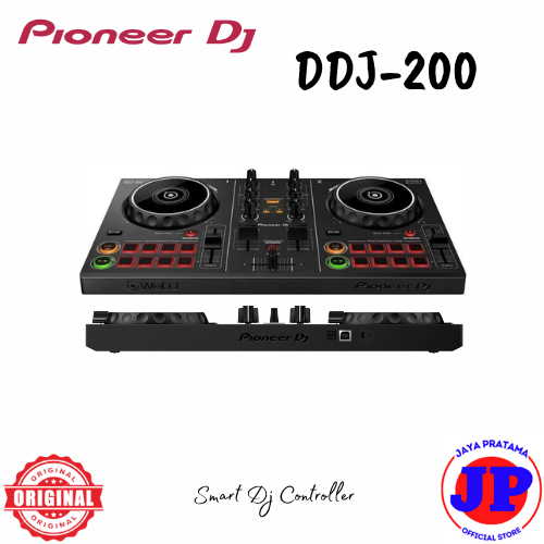 Jual Pioneer DJ DDJ-200 2-Deck Smart Dj Controller Original DDJ-200 ...