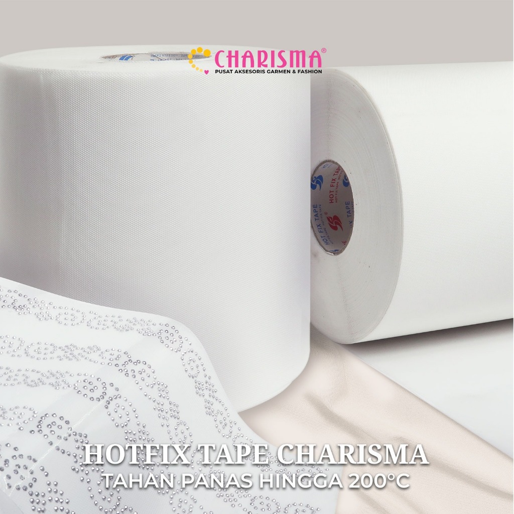 Jual Charisma Hot Fix Tape - Paper Transfer / Sticker Untuk Mote Gosok ...
