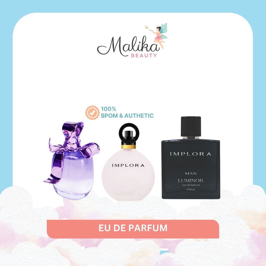 Jual Malika Beauty | IMPLORA Eau De Parfum Pita Woman 100ml | Eau De ...