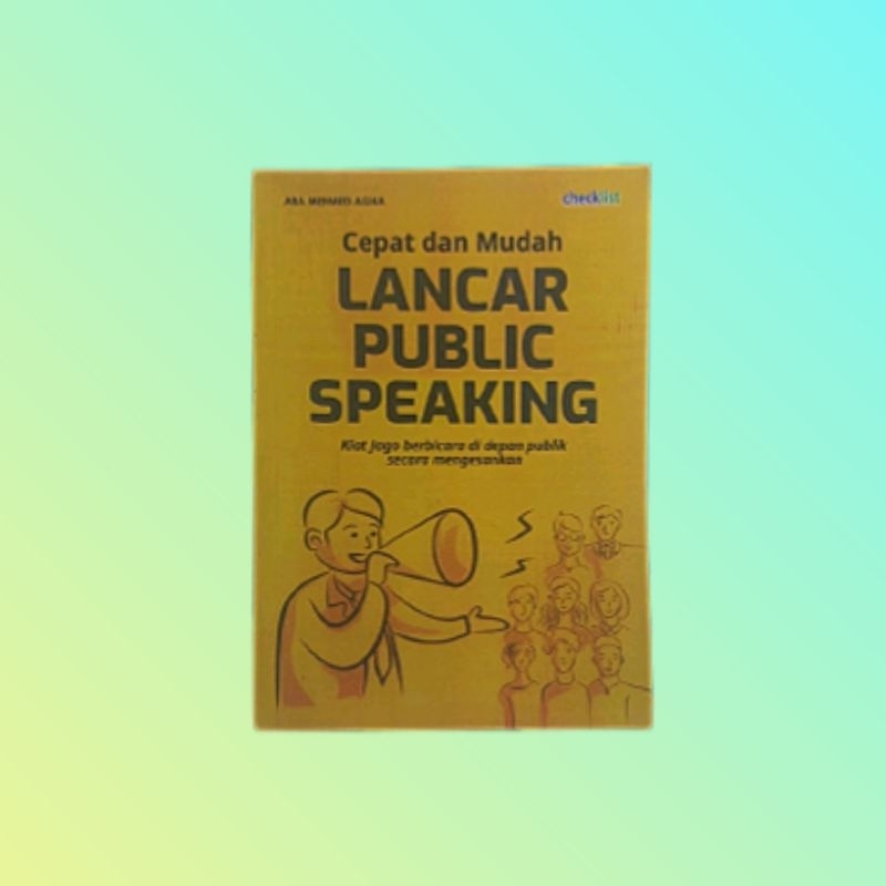 Jual Buku Cepat dan mudah Lancar Public speaking. | Shopee Indonesia Jual Buku Cepat dan mudah Lancar Public speaking. | Shopee Indonesia