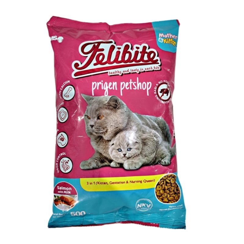 Jual BARU !! Felibite Mother & Kitten 500 gr - Makanan Kucing Kitten ...