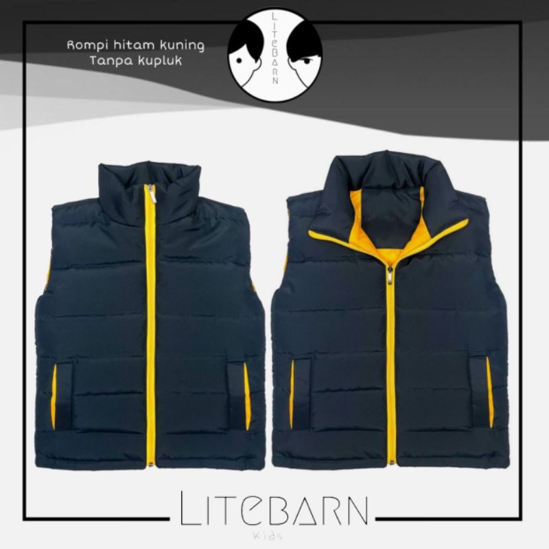 Jual rompi anak tanpa kupluk - vest anak 1-12thn rompi hangat tebal ...