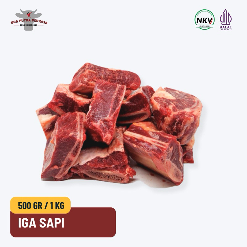 Jual Daging Iga Sapi Premium AUS | Beef Short Ribs Berkualitas 500gr ...