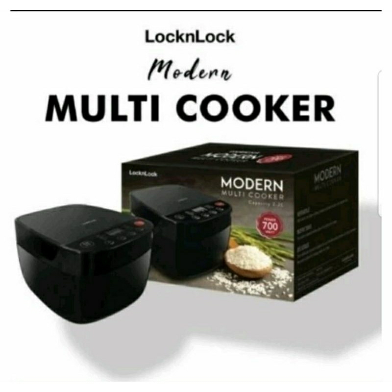 Jual Lock n Lock Modern Multi Cooker 2,2L Rice Cooker,Steamer Multi ...