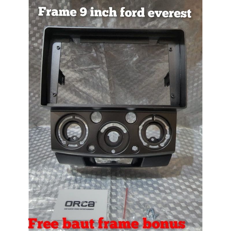 Jual frame head unit android 9 inch mobil ford everest 2006-2011 ...