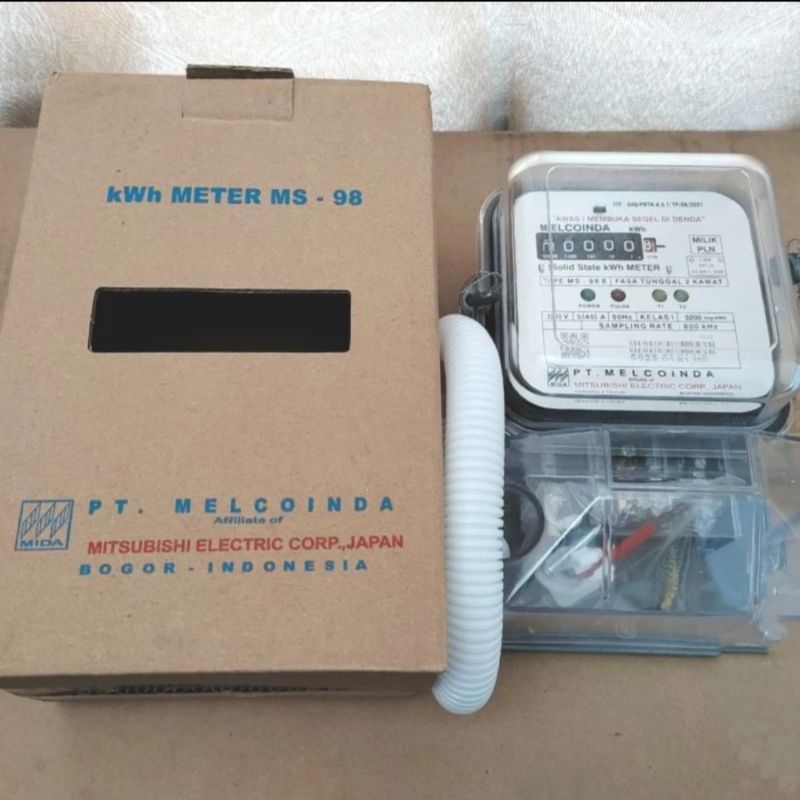 Jual KWH METERAN MELCOINDA ANALOG 1 PHASE 5.40(Pascabayar) | Shopee ...