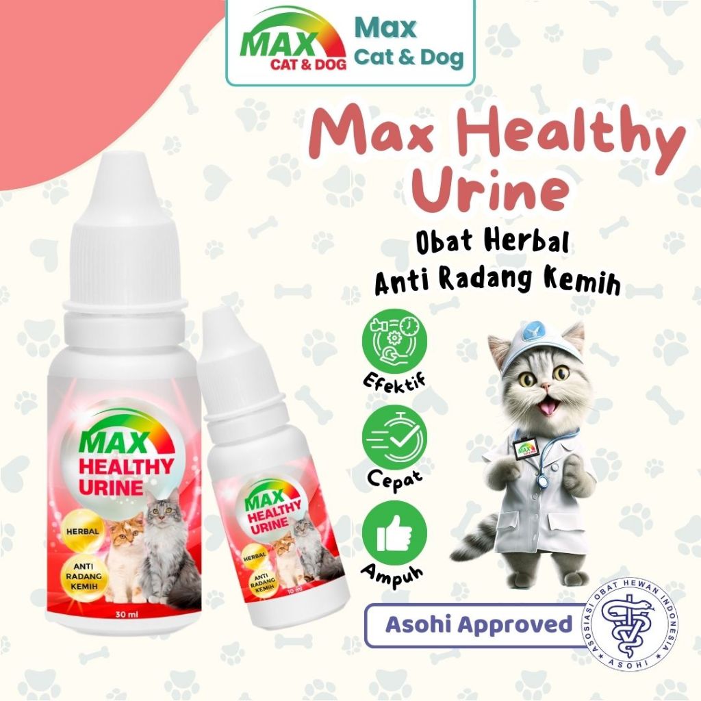 Jual Max Healthy Urine | Obat Anti Peradangan Untuk Kucing & Anjing ...