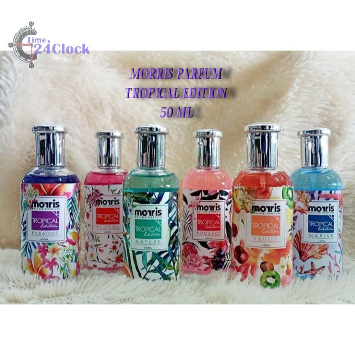 Jual Morris Tropical Edition Eau De Parfum 50ml / Parfum Wanita Wangi ...