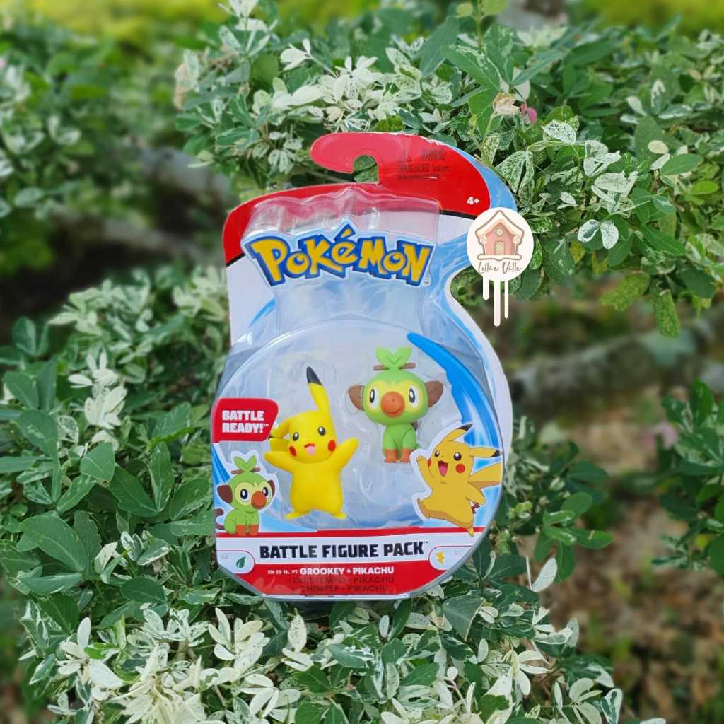 Jual Pokemon Sword and Shield Battle Figure - Pikachu and Grookey 2pk ...
