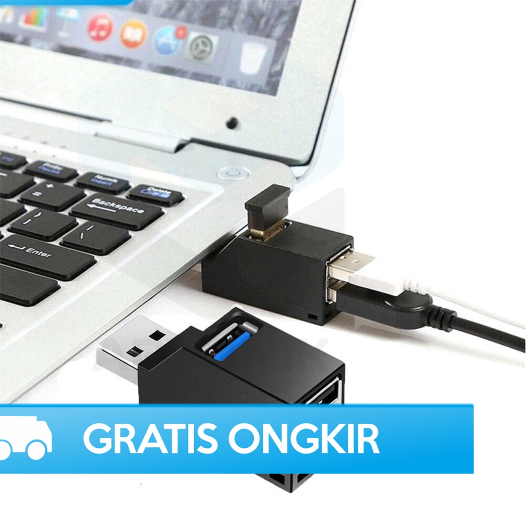 Jual MINI USB HUB 3 PORT EXPANDER PORTABLE LAPTOP NOTEBOOK SIFREE ZG163 ...
