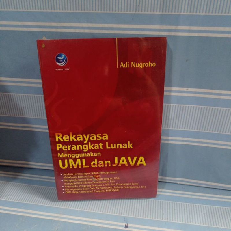 Jual REKAYASA PERANGKAT LUNAK MENGGUNAKAN UML DAN JAVA by Adi nugroho ...