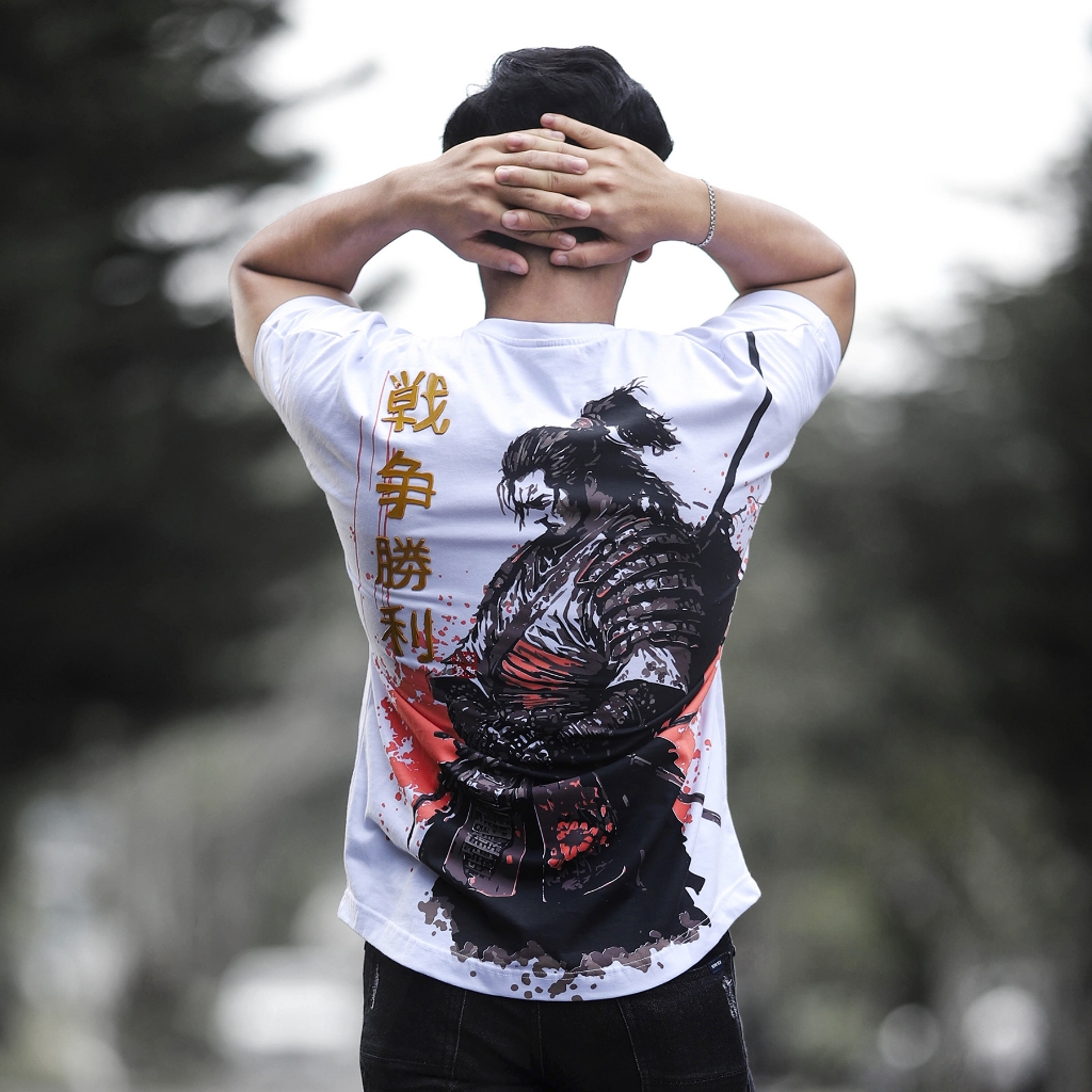 Jual KAOSBOS.ID Kaos Distro Jepang Samurai Jepang Baju Tulisan Motif ...