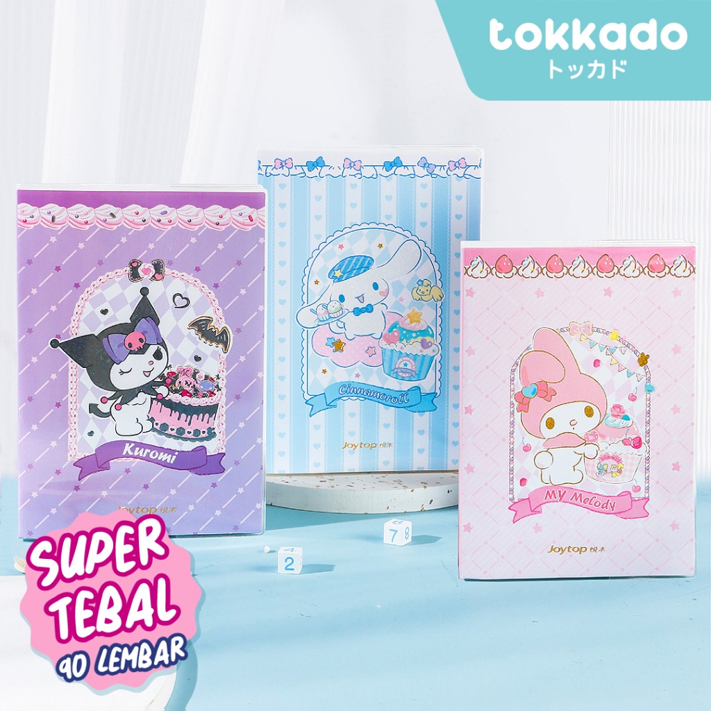 Jual TOKKADO Sanrio Atsu Buku Catatan Notebook Besar Tebal Ukuran B5 ...