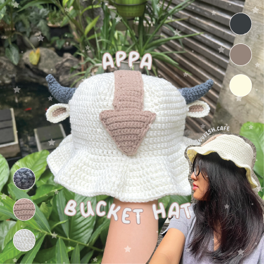 Jual APPA ATLA Bucket Hat | Avatar The Last Airbender Bucket Hat | Topi ...