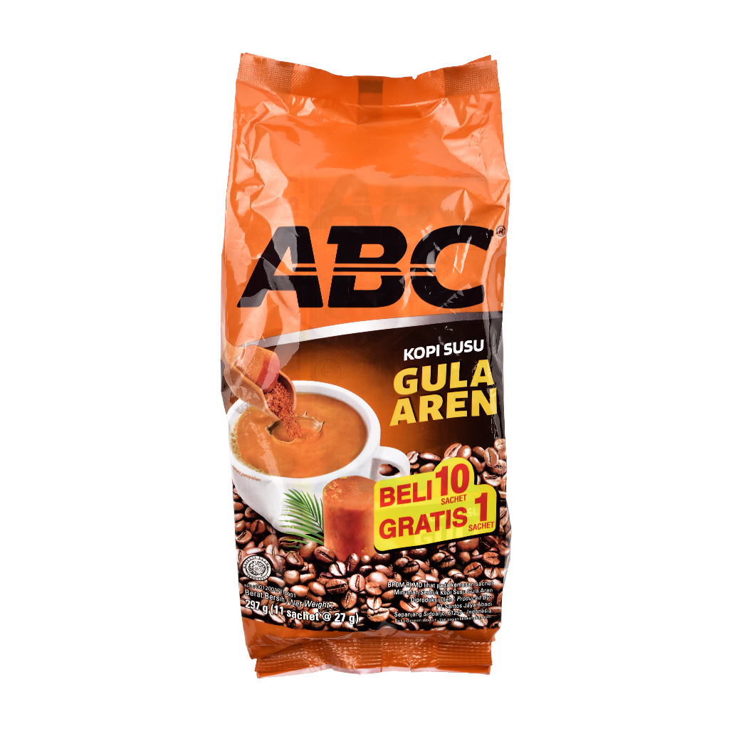 Jual Kopi Susu ABC Gula Aren isi 11's Instant | Shopee Indonesia