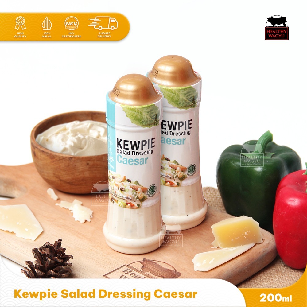Jual Kewpie Caesar Salad Dressing Saus Sayur Buah 200ml | Shopee Indonesia