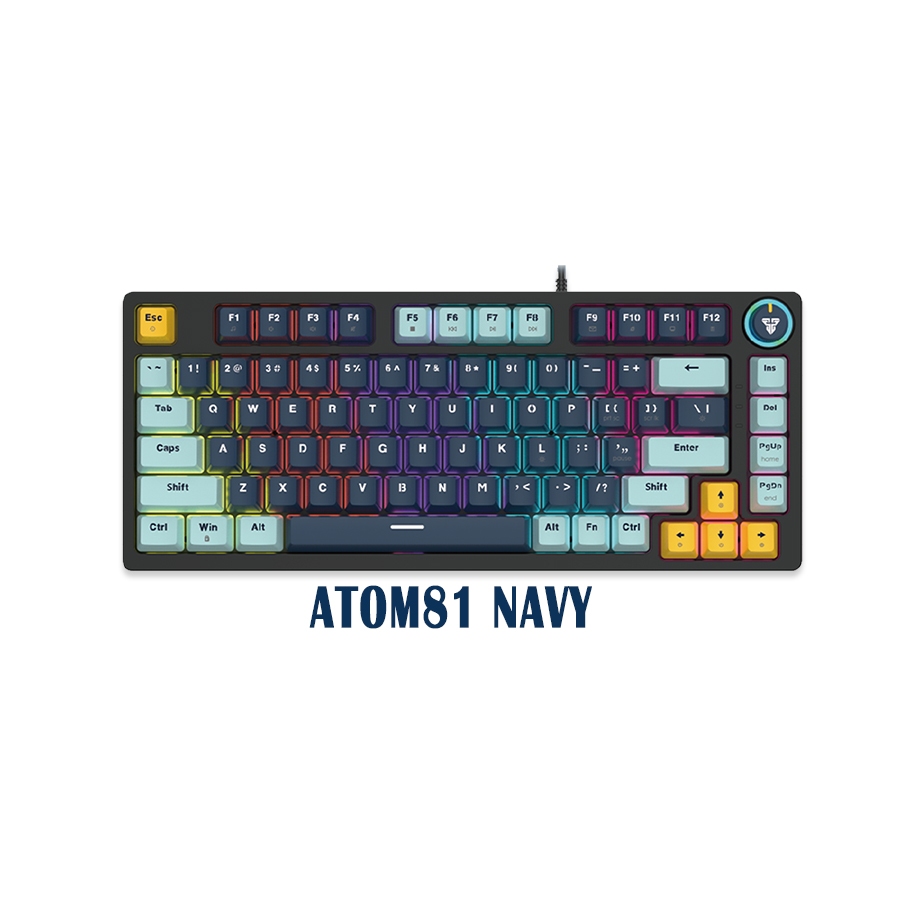 Jual Fantech ATOM V2 Mizu Edition RGB Mechanical Gaming Keyboard | Shopee Indonesia