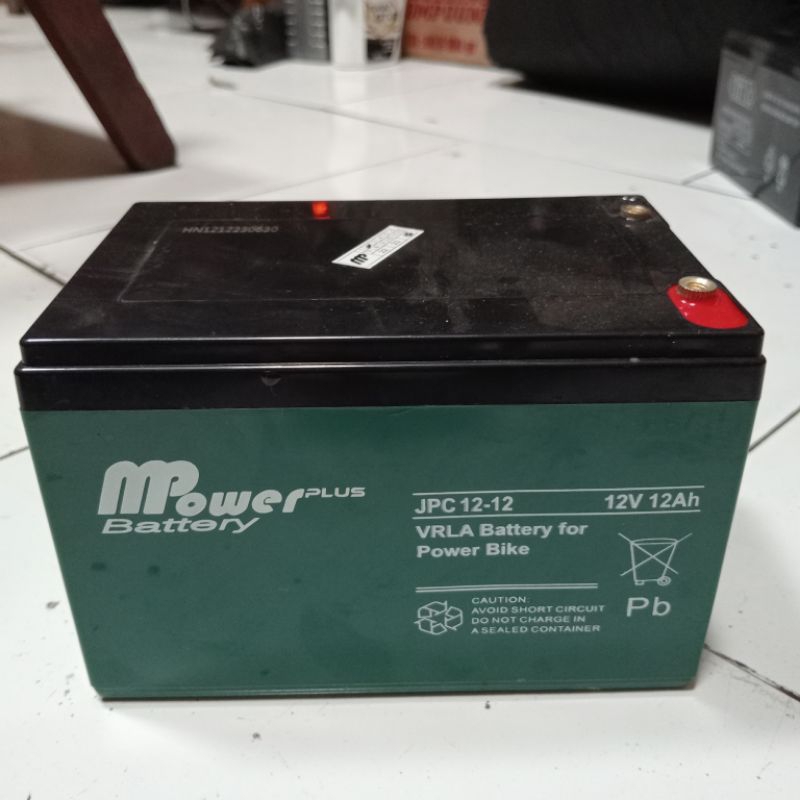 Jual AKI ACCU SEPEDA LISTRIK MP POWER 12V 12AH | Shopee Indonesia
