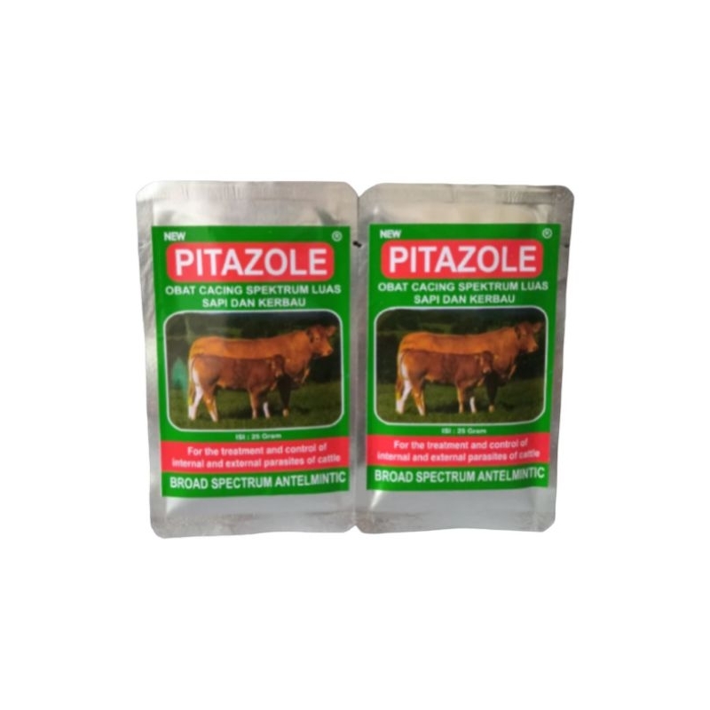 Jual PITAZOLE SAPI SERBUK 25GR - OBAT CACING SAPI KERBAU DAN TERNAK ...