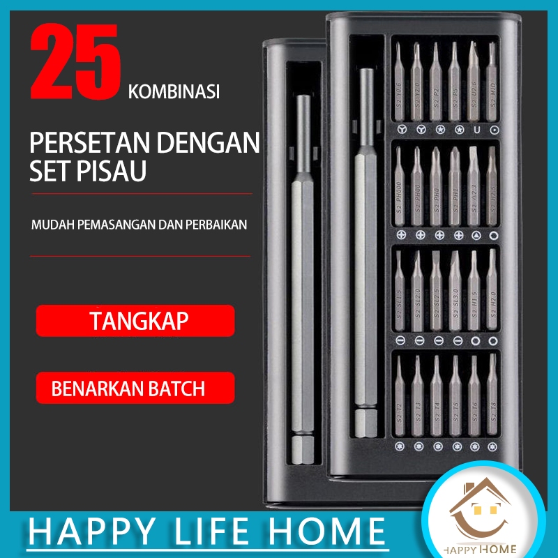 Jual Mall Inline Badge Set 24 in 1 Screwdriver Kit Hardware Tools - T01 ...