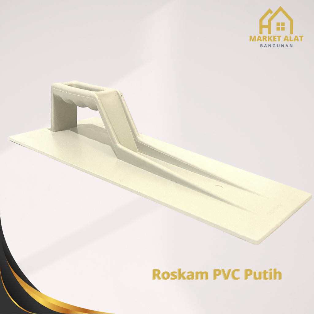 Jual Roskam PVC Putih / Raskam Plastik / Penghalus Tembok Dinding ...
