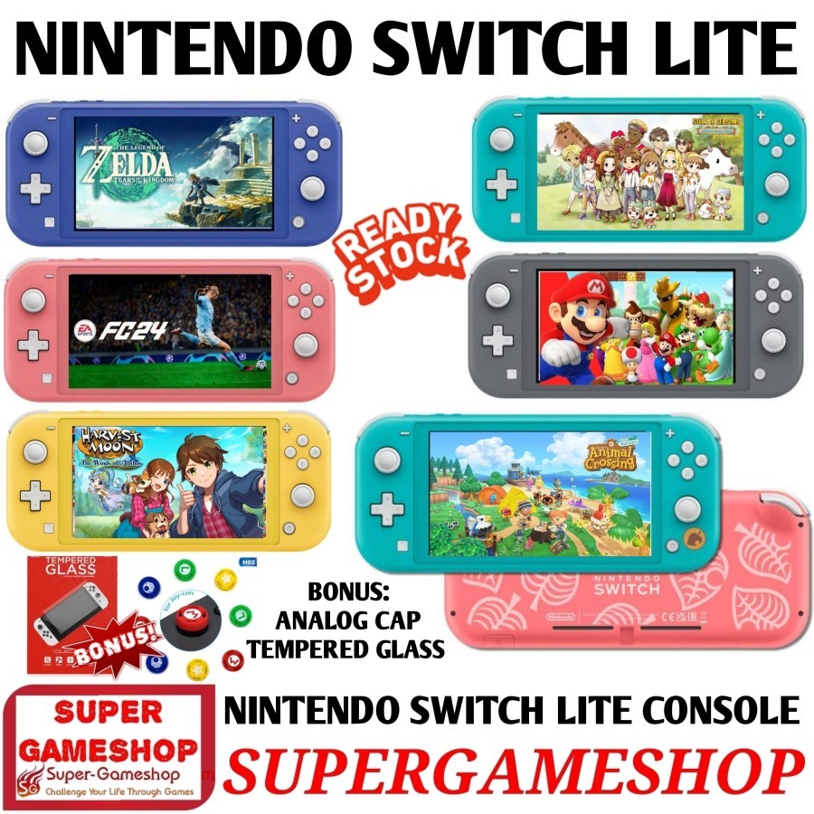 Jual Nintendo Switch Lite Console Switch Lite | Shopee Indonesia