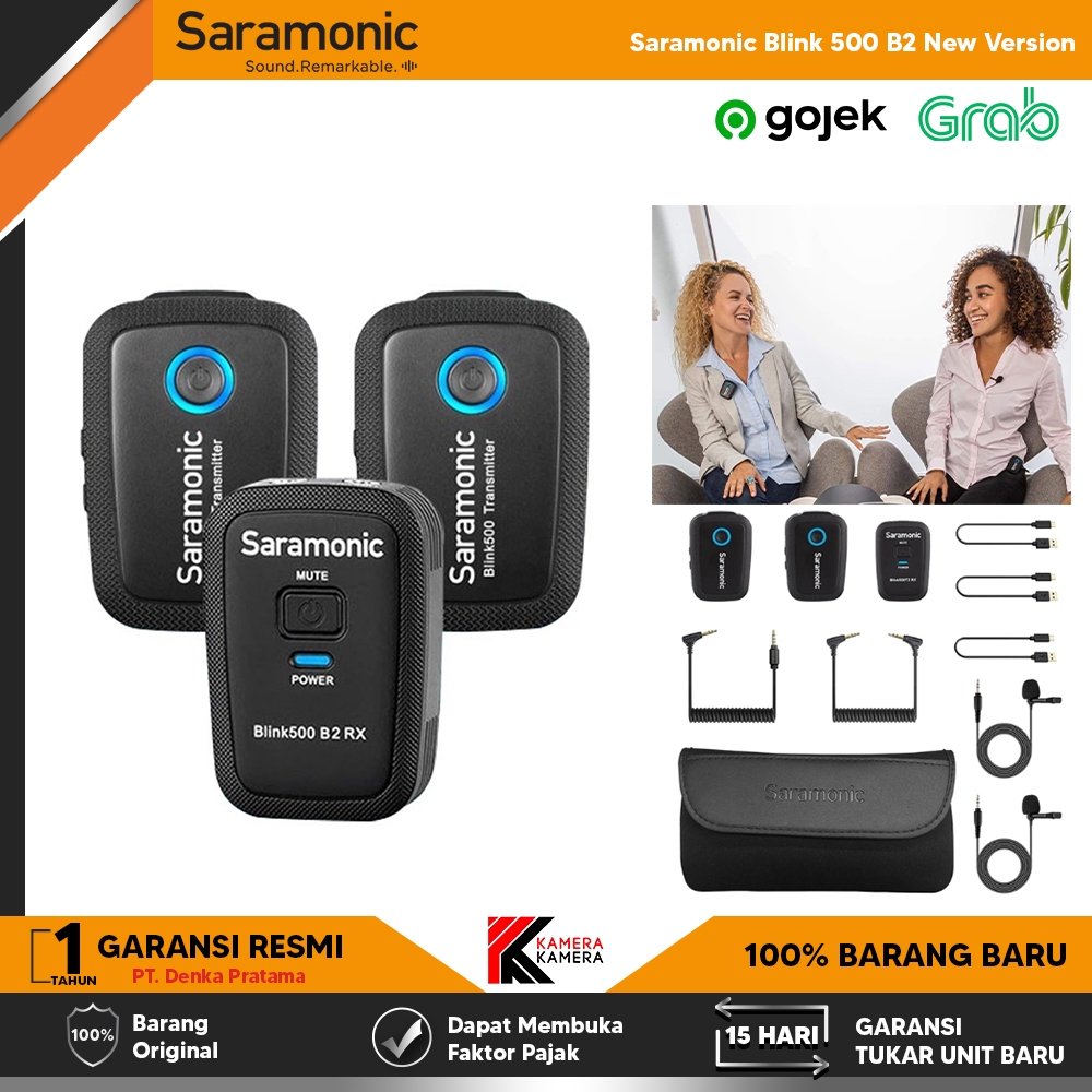 Jual Saramonic Blink 500 B2 New Version Microphone Wireless Blink500