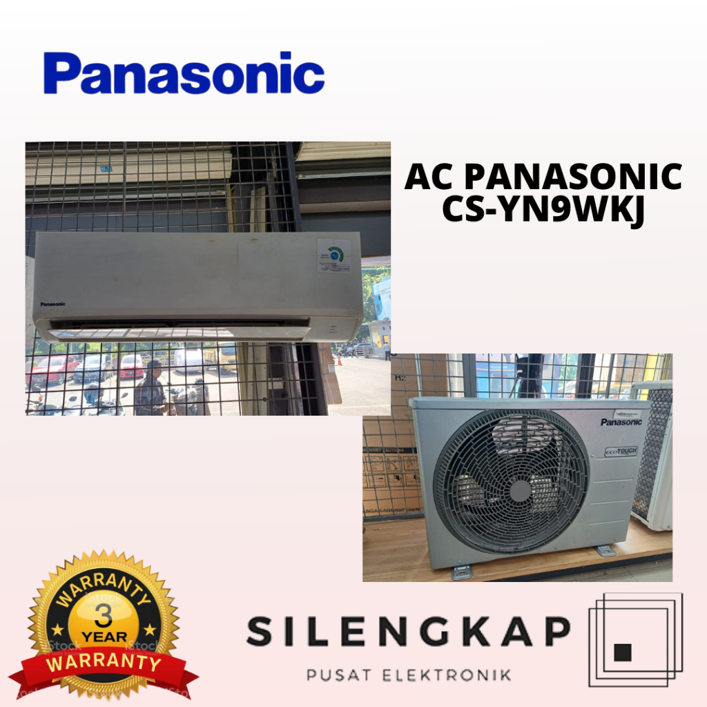 Jual PROMO DISPLAY PANASONIC CS-YN9WKJ AC Split Standard Non-Inverter 1PK | Shopee Indonesia