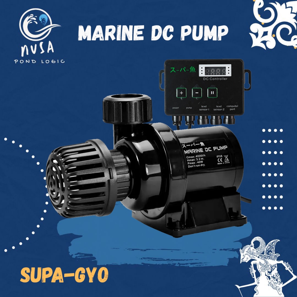Jual Pompa Air Controller Supa-gyo Marine Silent Dc Return Pump ...