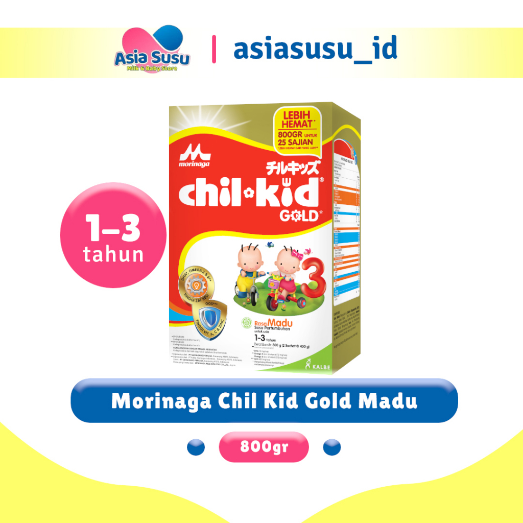 Jual MORINAGA CHILKID GOLD 780 GR - SUSU PERTUMBUHAN ANAK 1-3 TAHUN ...