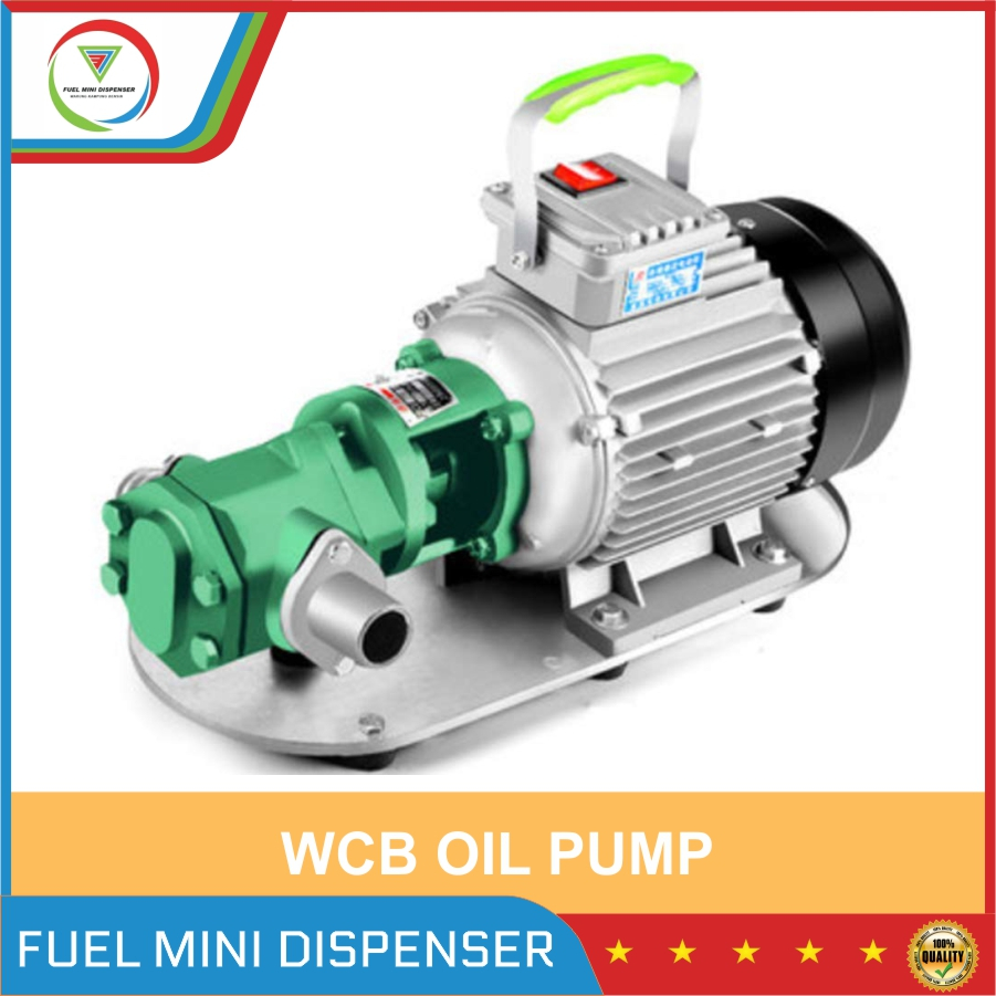 Jual Gear Pump WCB 75 LPM Pompa Cairan Kental Minyak 75 LPM 1Hp 220v 1 ...