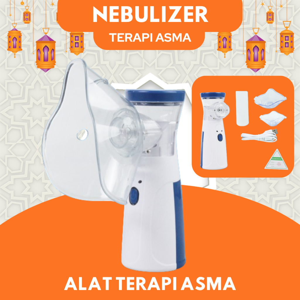 Jual Nebulizer Alat Uap Bantu Pernafasan Asma Inhalasi / Alat Terapi ...