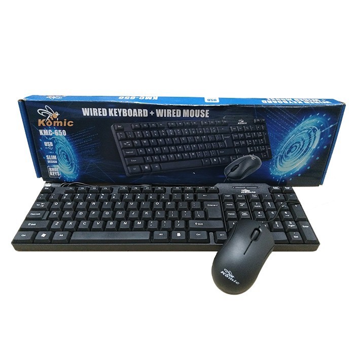 Jual mouse keyboard standar ( komic) | Shopee Indonesia