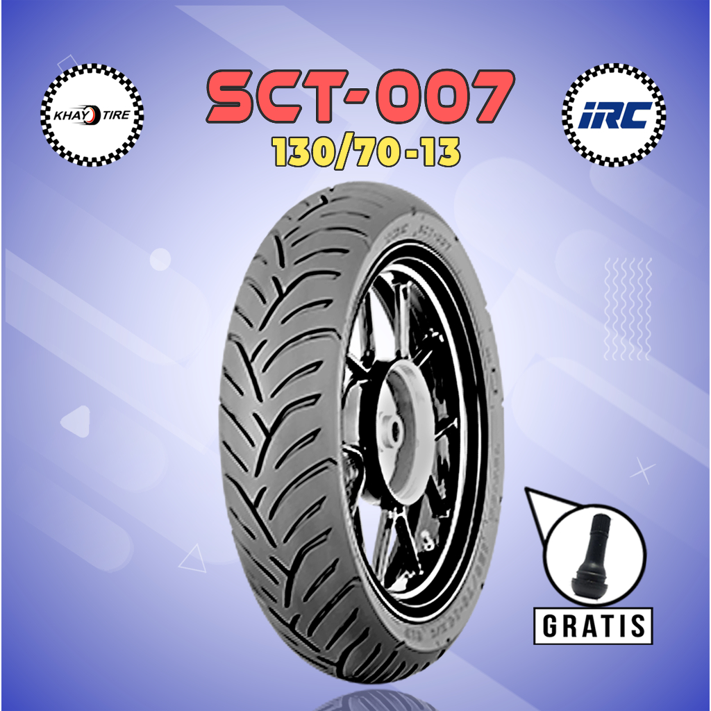 Jual Ban Belakang Motor YAMAHA NMAX - ADV - PCX 160 IRC SCT-007 130/70 Ring 13 Tubeless | Shopee ...