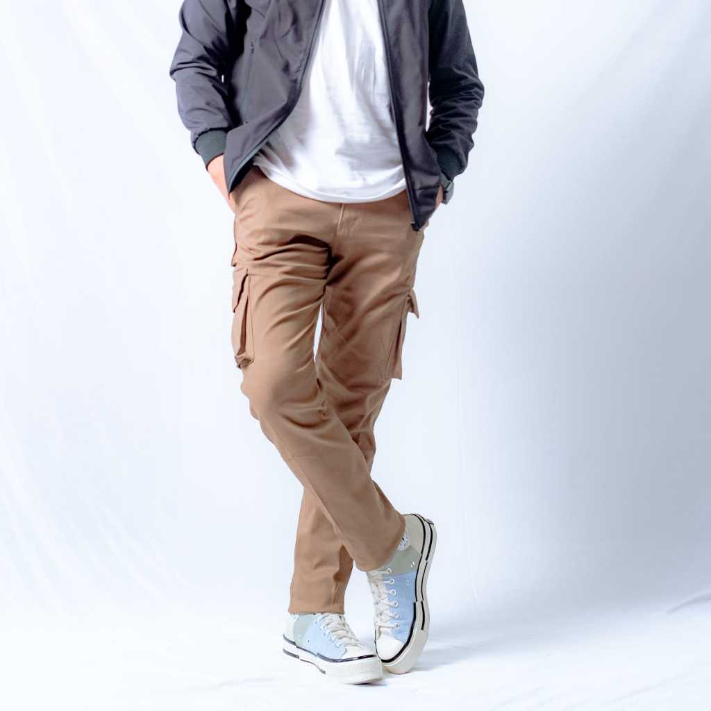 Jual MARTRICH - Cargo Pants Pria / Celana Cargo Panjang Pria Many ...