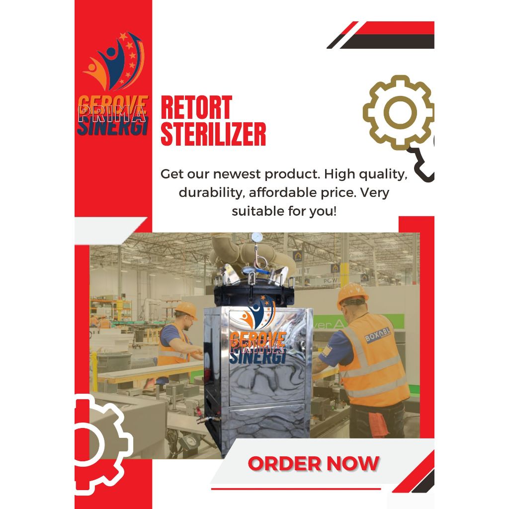 Jual Mesin Retort Sterilisasi Makanan 100 Liter - Mini Retort ...