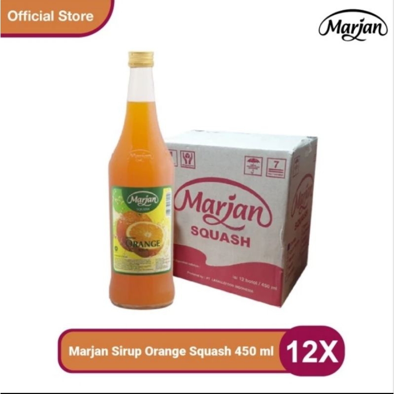 Jual marjan squash rasa orange isi 12 pcs | Shopee Indonesia