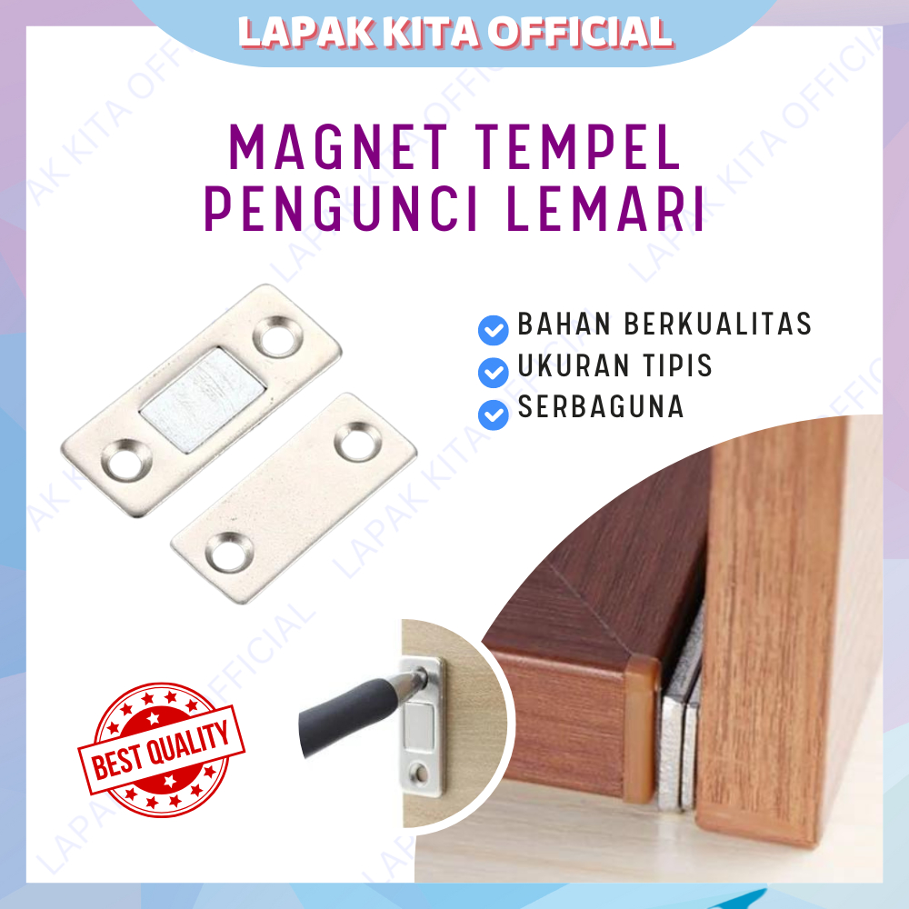 Jual Magnet besar lemari laci Magnet pintu serbaguna pengunci otomatis ...