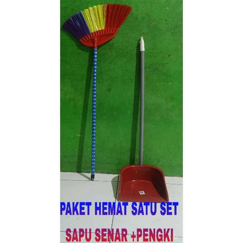 Jual Paket Hemat Satu Set Sapu + Pengki | Shopee Indonesia