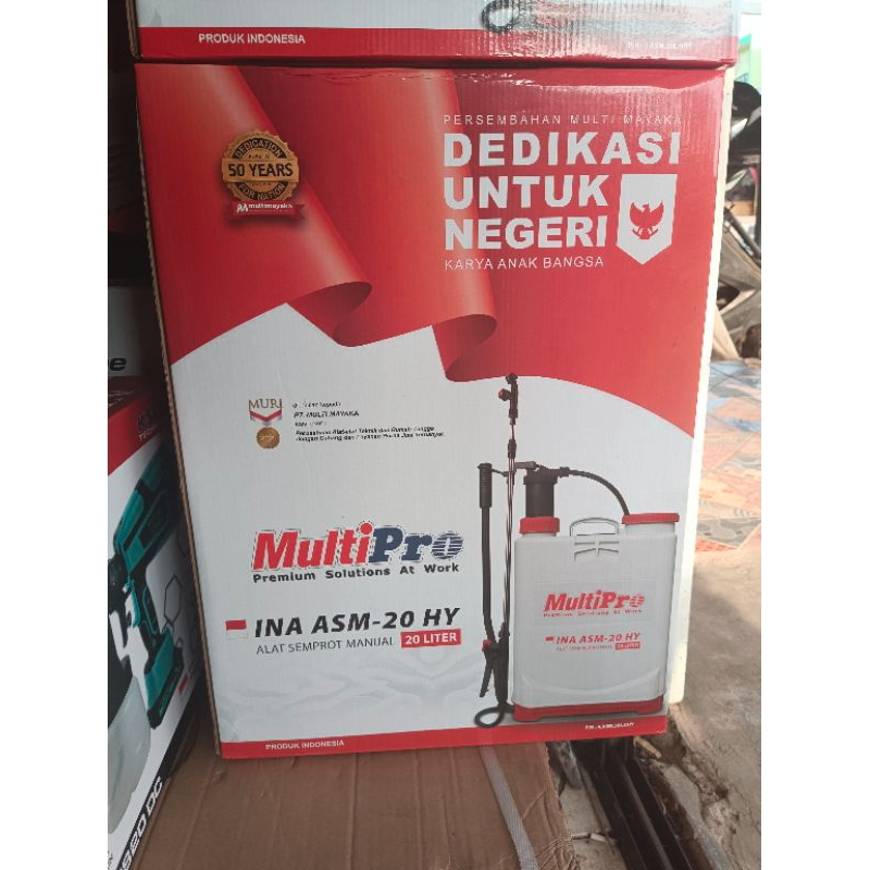 Jual Sprayer Tanaman Manual 20 Liter Merk Multipro INA ASM 20 HY ...