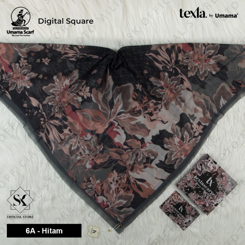 Jual Umama Scarves Box Bahan Voal Premium Gratis Brooch / Ukuran ...