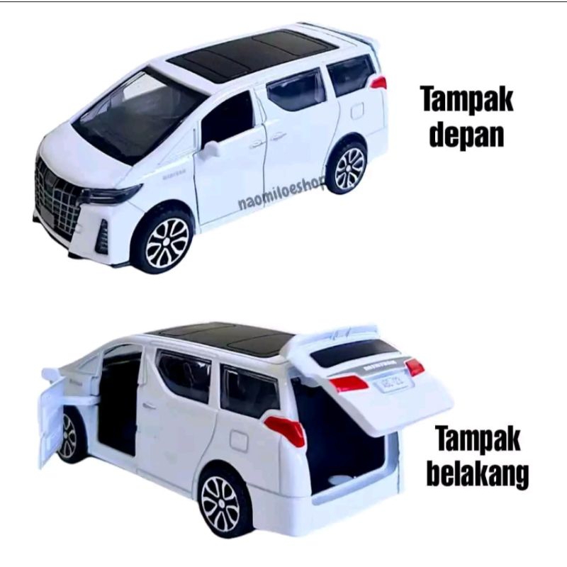 Jual MAINAN MOBIL DIECAST TOYOTA ALPHARD | Shopee Indonesia