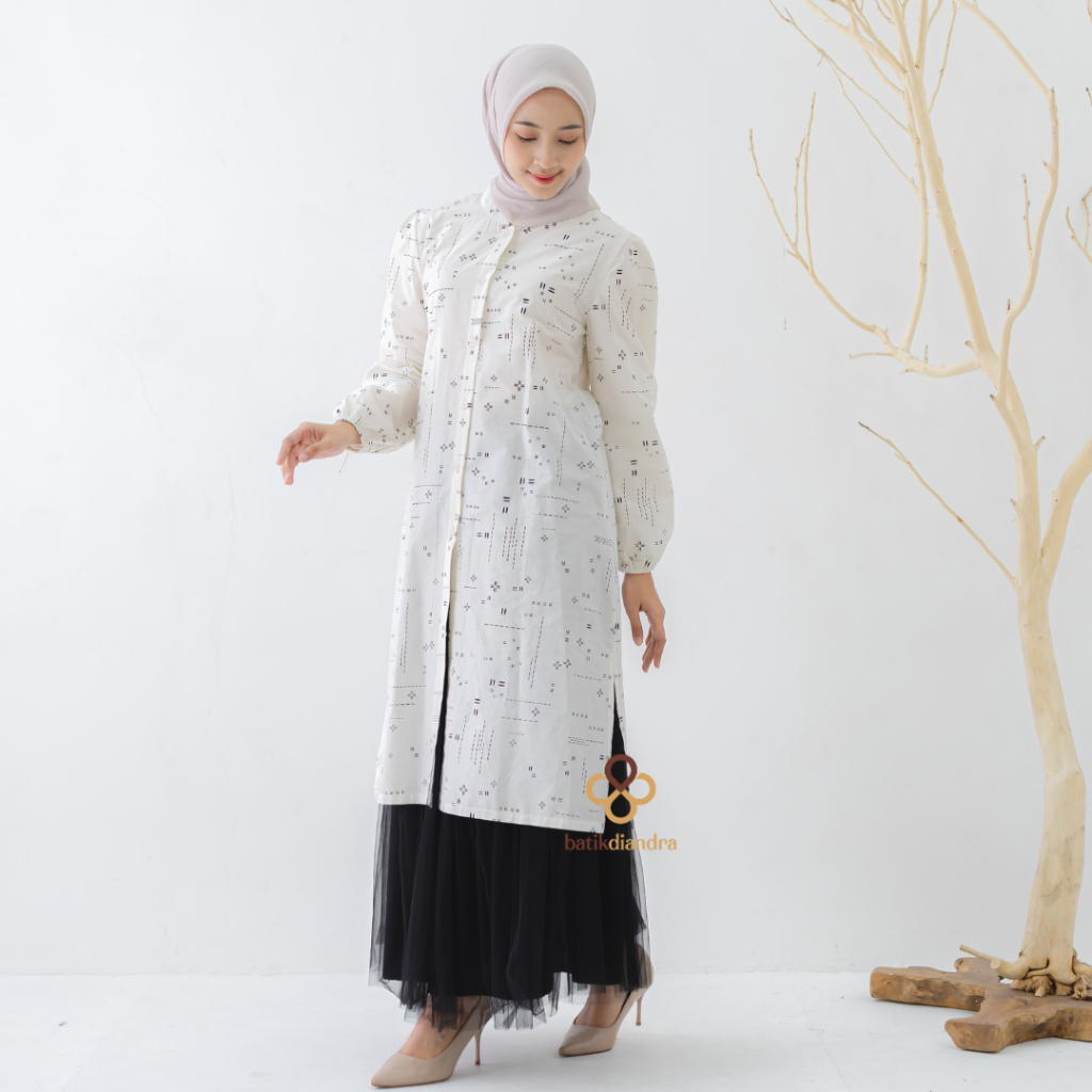 Jual Batik Tunik Atasan Wanita Kekinian Baju Kerja Modern Couple by ...