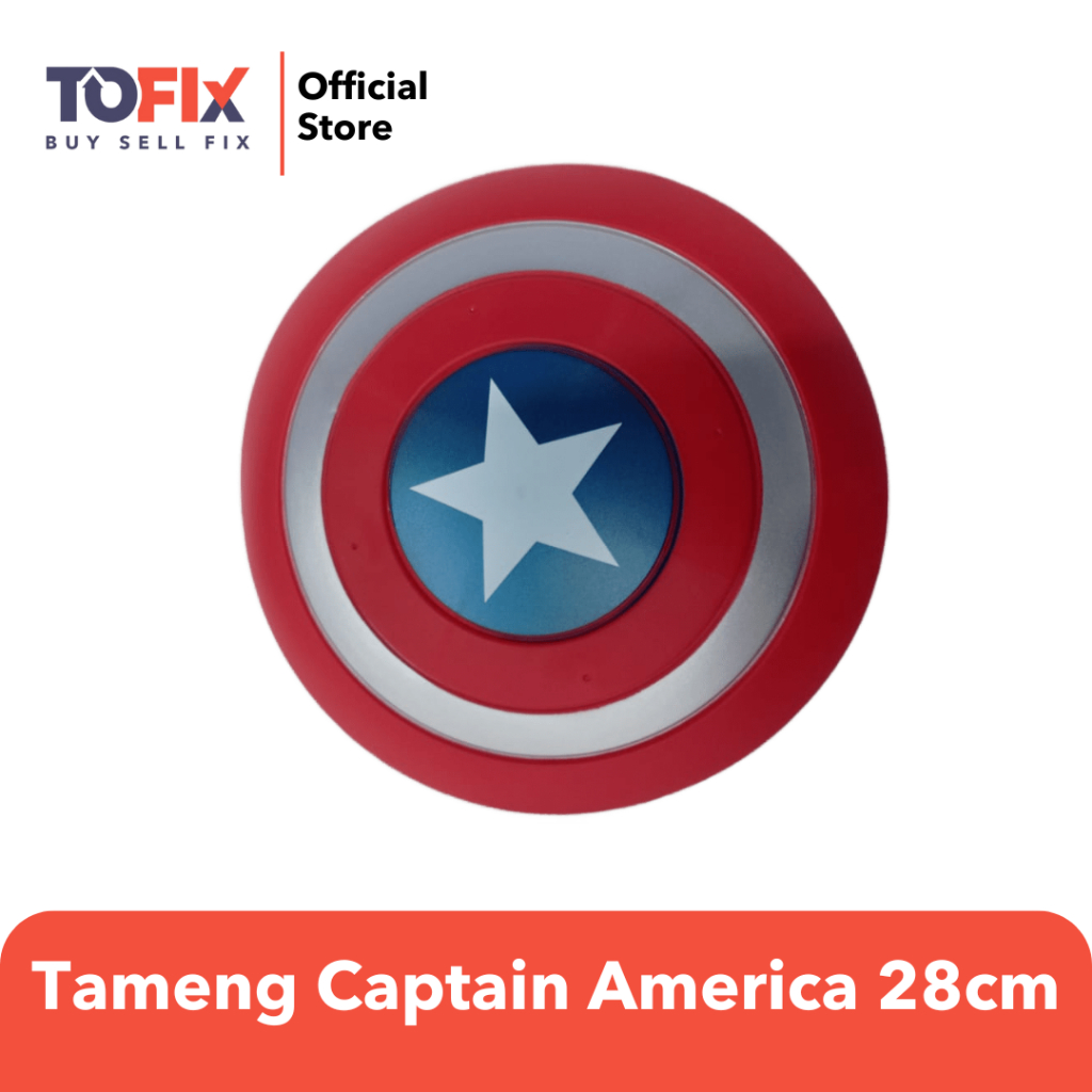 Jual Mainan Anak Tameng Captain America 28cm | Shopee Indonesia