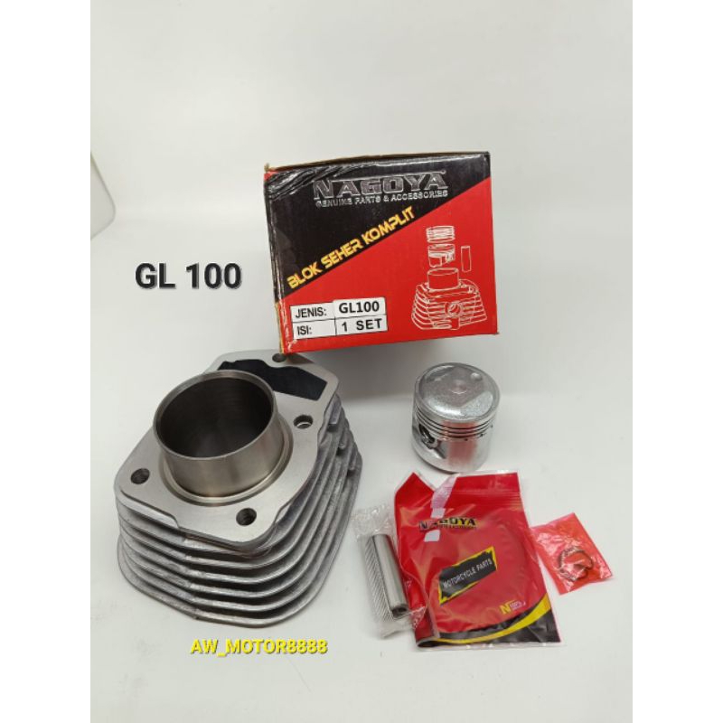 Jual CYLINDER BLOCK BLOK KOMPLIT SET GL100 BLOCK BLOK SEHER KOMPLIT SET (NAGOYA) | Shopee Indonesia