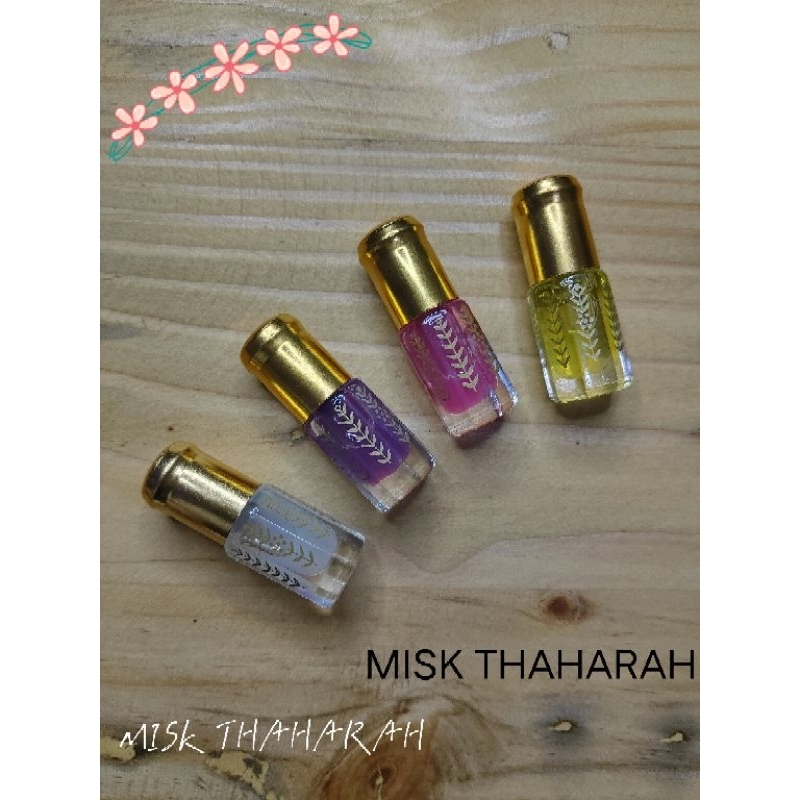 Jual misk thaharah 3ml parfum missv arab saudi musk al thaharah ...