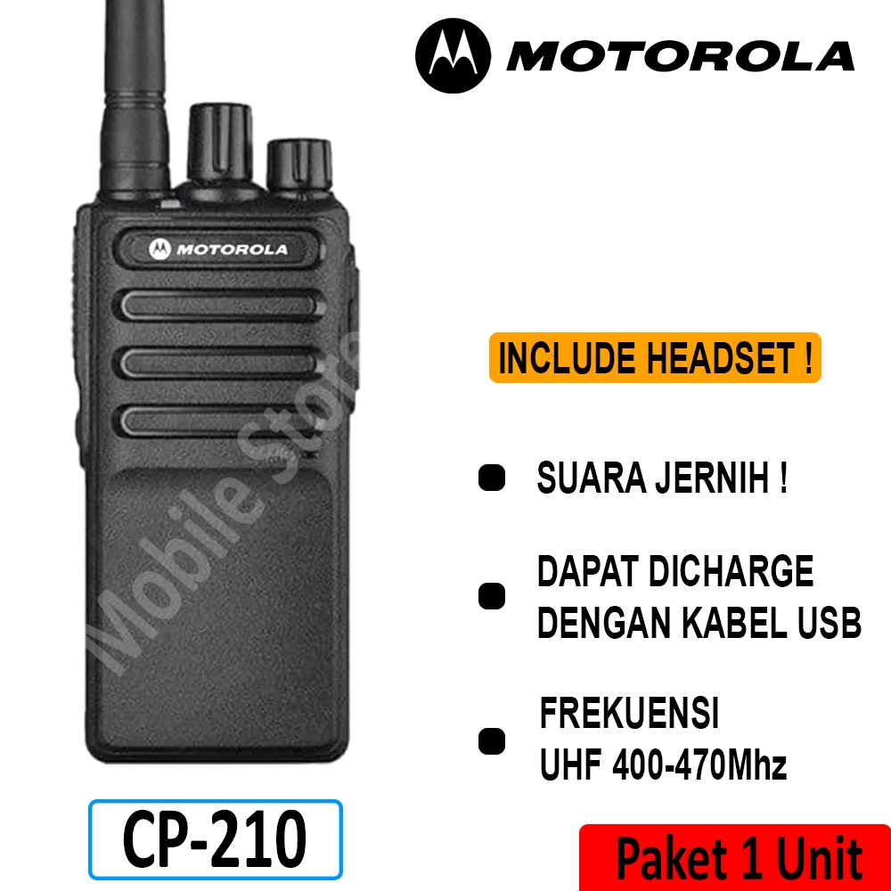 Jual HT Motorola CP210 Handy Talky Walkie Talkie Alat Komunikasi Jarak ...