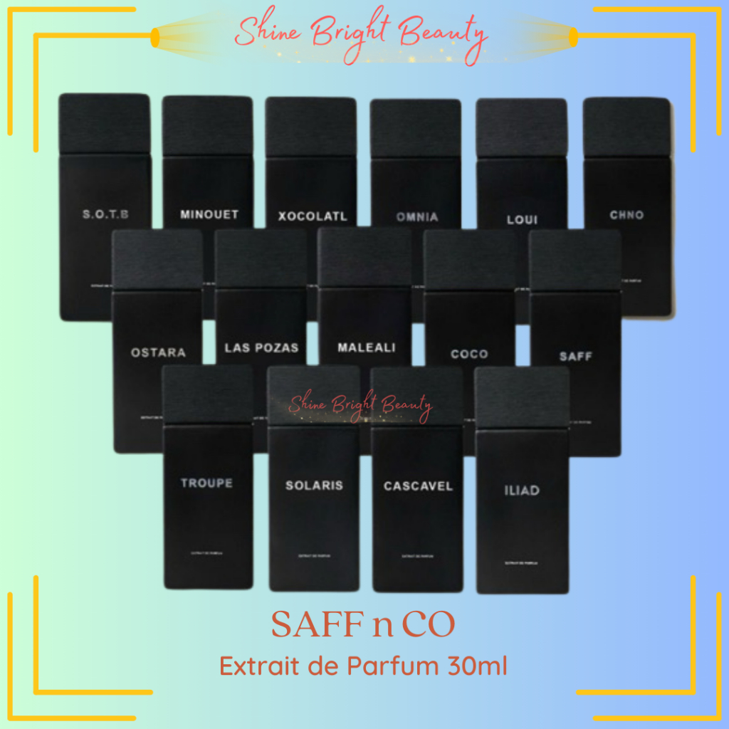 Jual SAFF & Co Extrait de Parfum All Product Full Size Unisex Tahan ...