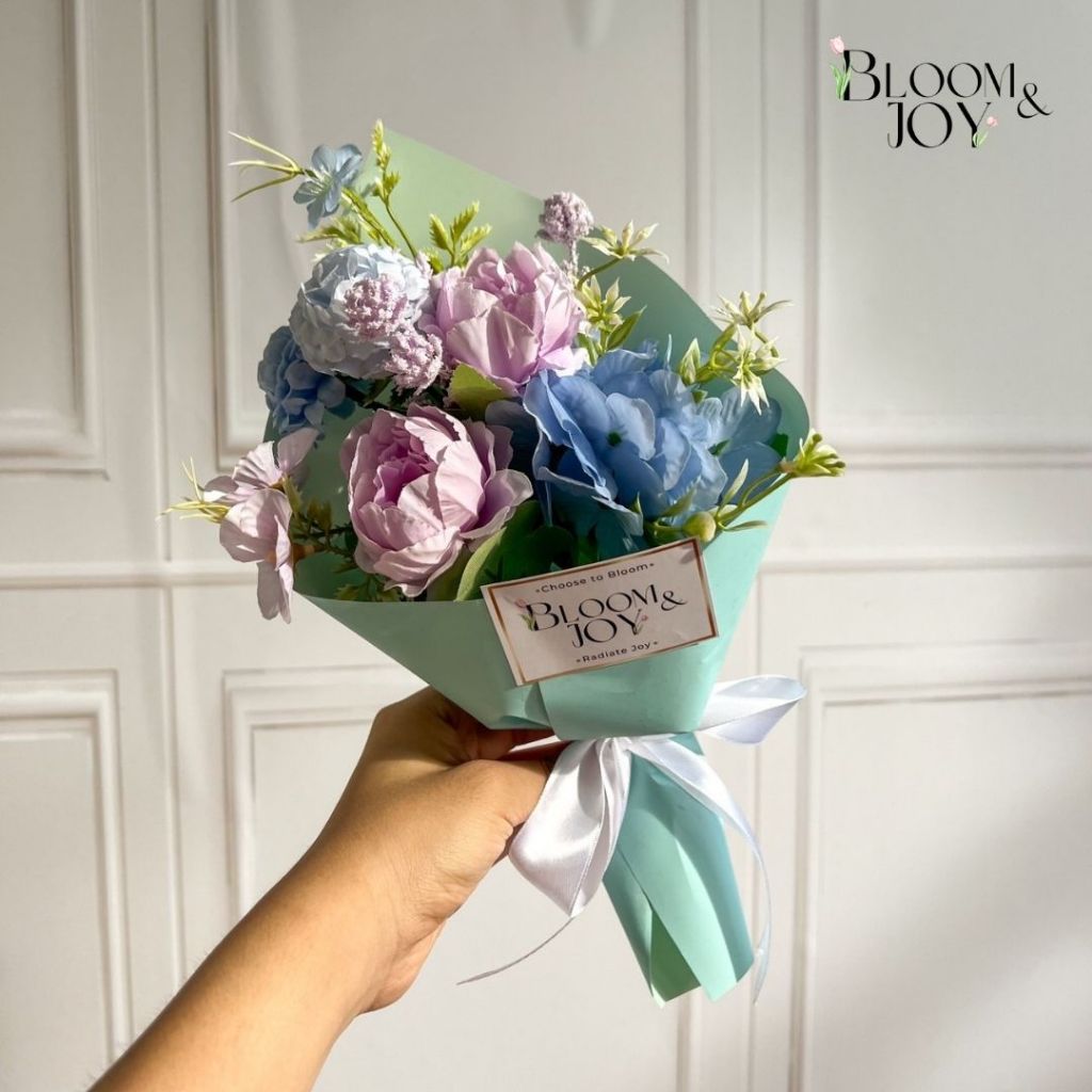Jual buket bunga artificial buket bunga mix flower bouquet kado ...