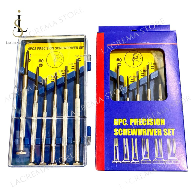 Jual OBENG JAM BESI 6 PCS OBENG ARLOJI 6 SET | Shopee Indonesia